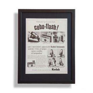 Pubblicità originale vintage fotocamera Kodack