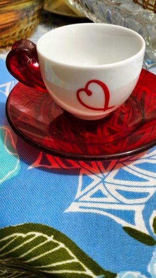 Tazze caffè serie cuore guzzini