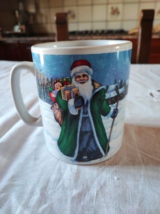 Natale - Tazza grande in ceramica