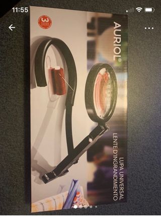 Lente di ingrandimento per lavori manuali