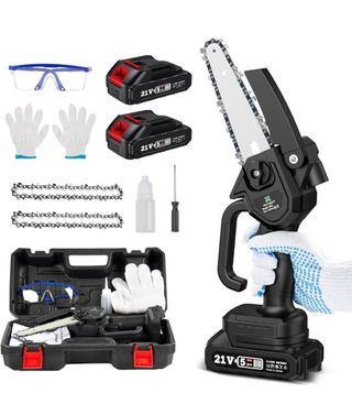 Mini motosega elettrica nuova