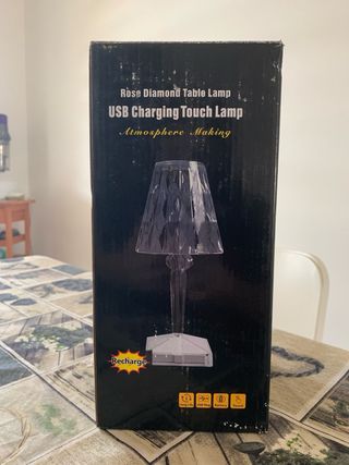 lampada touch ricaricabile con telecomando