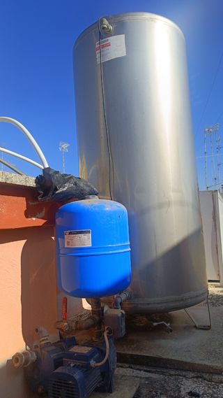 Cisterna autoclave con motorino