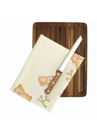 Thun Tagliere Con coltello e Canovaccio