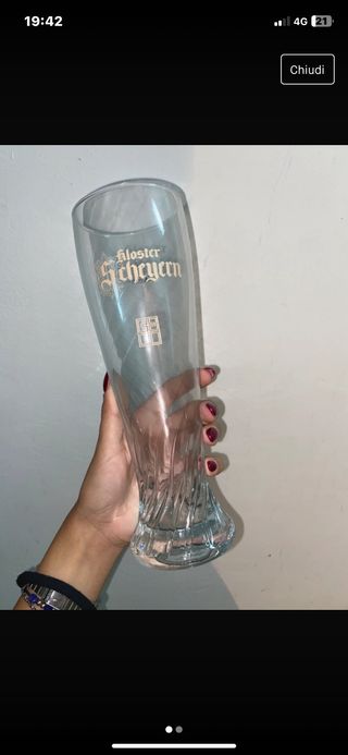 6 bicchieri alti grandi birra