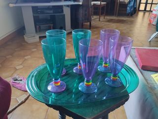 Servizio bicchieri vintage