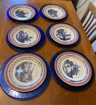 6 Piatti in ceramica di “Enrico Gonin”