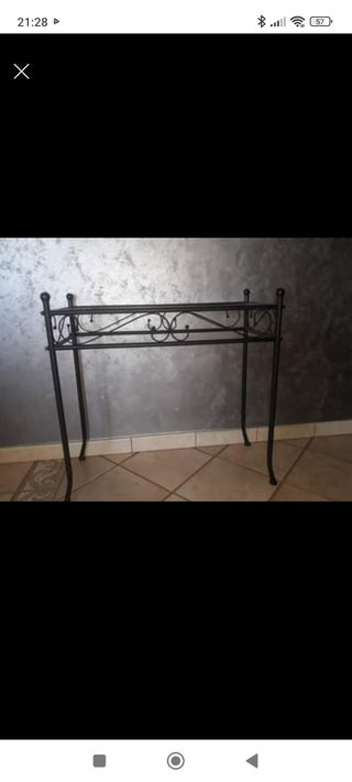 Consolle in ferro battuto