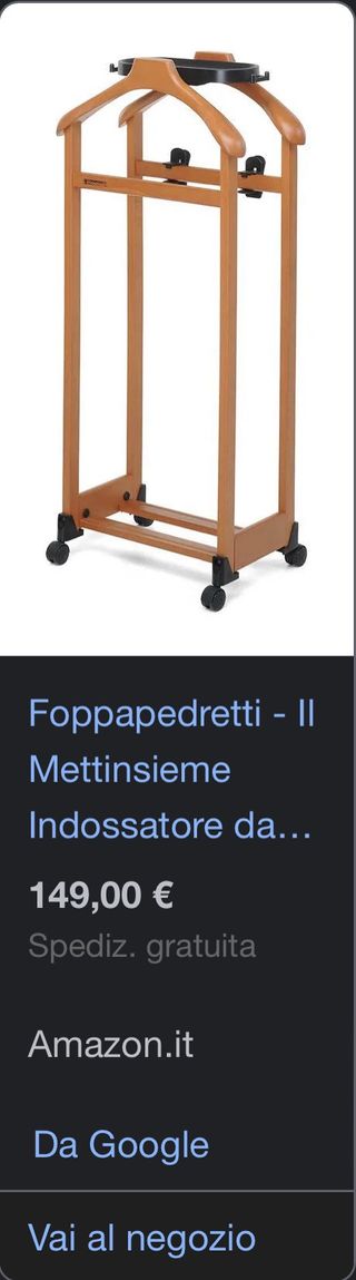 OMINO FOPPAPEDRETTI COME NUOVO!