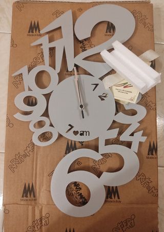 Arti e mestieri orologio da parete lupin