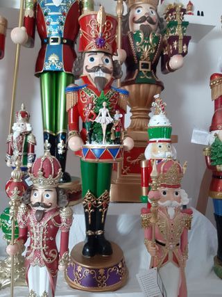 Schiaccianoci grande con ballerini Natale timstor