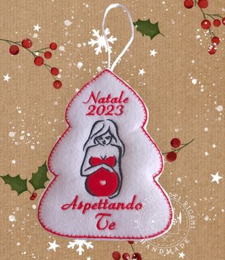 Ornamento Addobbo albero Natale bambino