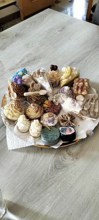 Saponette artigianali tema dolci