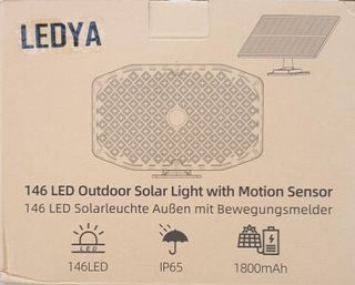 Lampada Solare per Esterni con Sensore