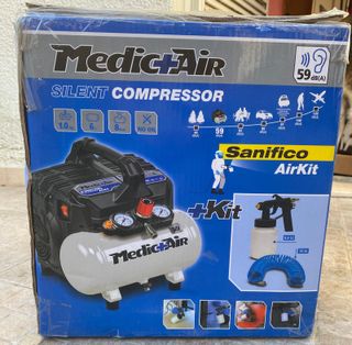 Compressore silenzioso/sanificatore+kit