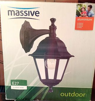 Coppia applique per esterno mod. lanterna