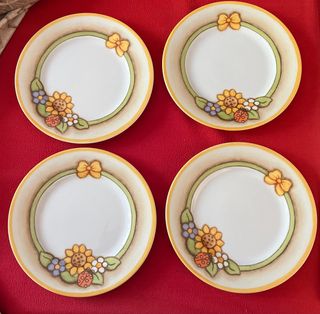 Set 4 Piattini Dessert Country Thun