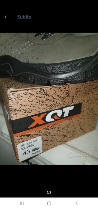 Scarpe antinfortunistiche