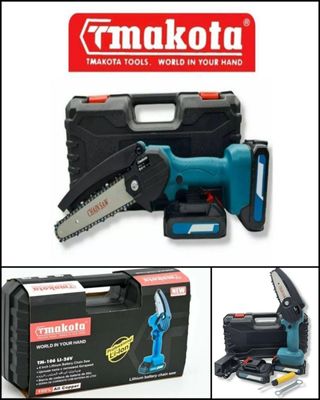 Motosega mini a batteria 2 Batterie Elettrosega el