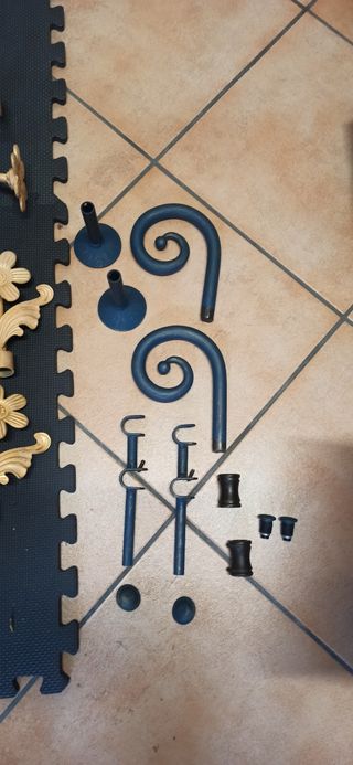 Bastoni tende in ferro battuto