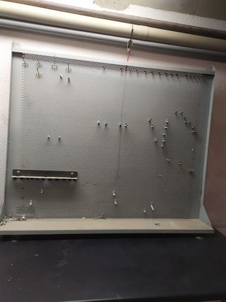Pannello porta attrezzi con ganci