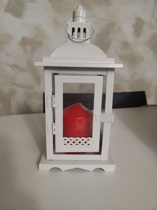 Lanterna con candela