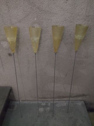 porta candele per giardino