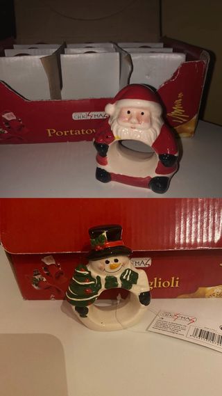 porta tovaglioli natalizi