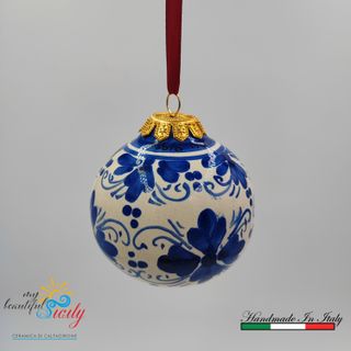 Ceramica di Caltagirone "Palle di Natale"