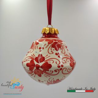 Ceramica di Caltagirone "Palle di Natale"