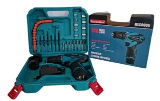 TRAPANO AVVITATORE DOPPIA BATTERIA 18V 24ACCESSORI