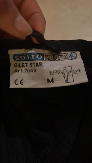 GILET STAR 7040 BLU abito da lavoro