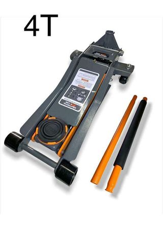CRICK AUTO 4 TON CRIC DOPPIO PISTONE CARRELLO SOLL