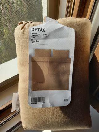 Copripiumino matrimoniale  100% Lino IKEA