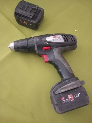 WURT TRAPANO AVVITATORE + BATTERIE 14,4v 2,6Ah