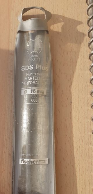 Punta per martello perforatore SDS p 16