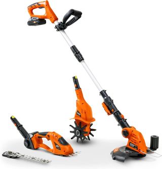 3 in 1 Motozappa, Tagliaarbusti e cesoia