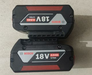 X 2 batterie GBA 18v 4ah Bosch