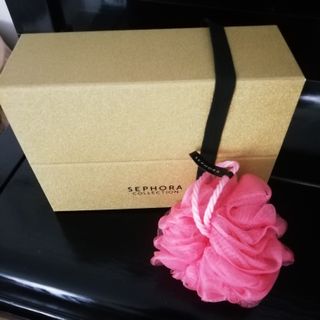 Spugna e scatola "Sephora"