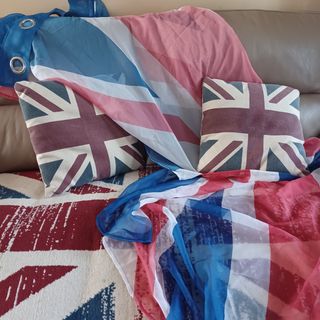 Cuscini tenda tappeto bandiera inglese