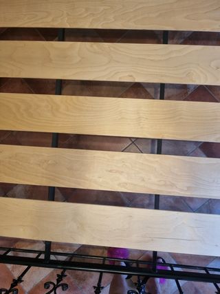 Rete letto con doghe