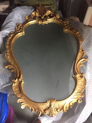 specchiera in oro zecchino