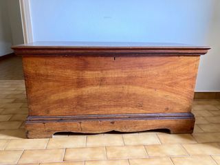 Cassapanca in legno vintage