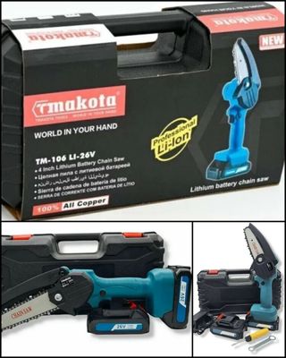 Motosega mini +due batterie