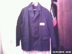 Giacca da lavoro blu