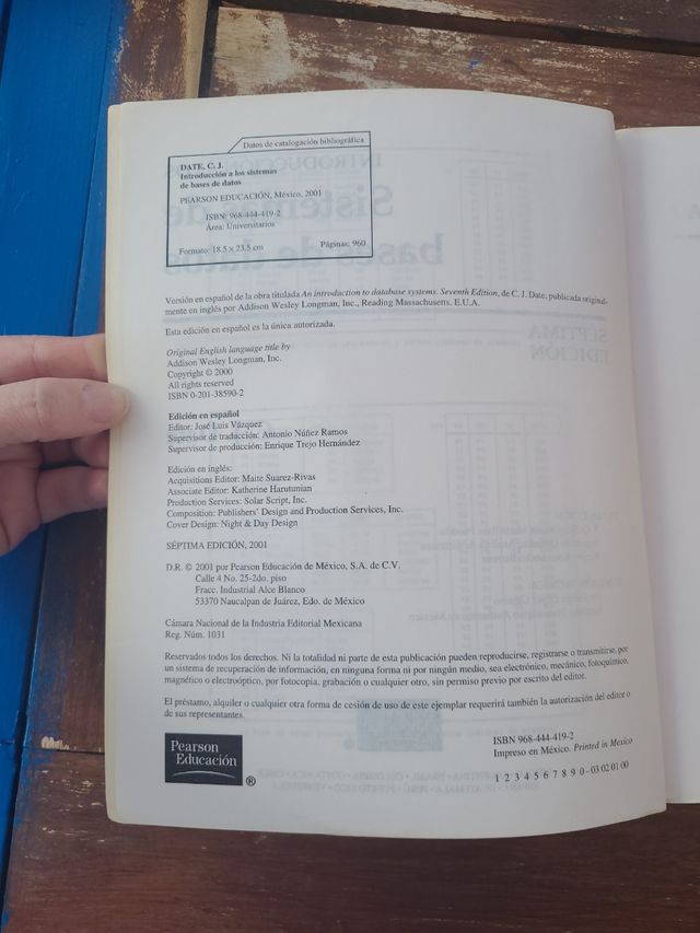 Introducción a los Sistemas de Bases de Datos de segunda mano por 40 ... Introducción a los Sistemas de Bases de Datos de segunda mano por 40 ...