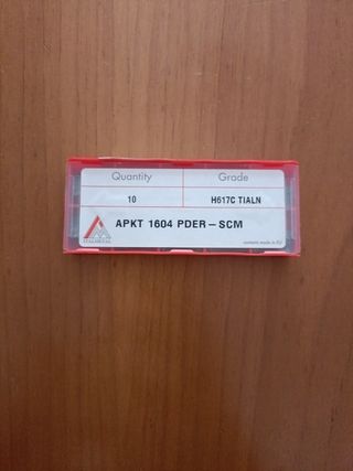 Attrezzature per C N C inserti A P K T