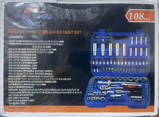 valigetta con attrezzi da lavoro 108 pezzi