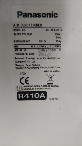 Climatizzatore inverter panasonic