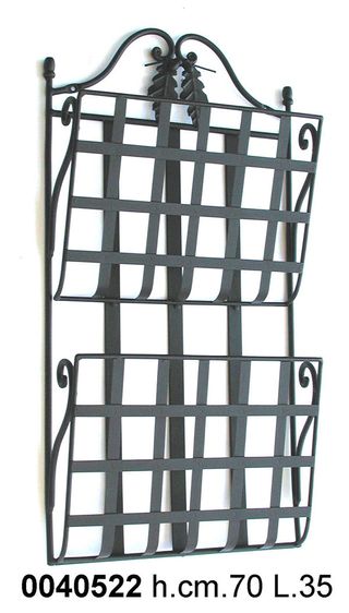 portariviste da muro moderno cm 35 x h 70